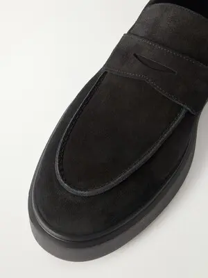 Officine Creative Frame 001 Suede Loafers