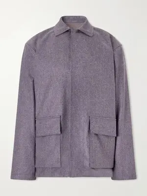 Caruso Wool And Cashmere-blend Blouson Jacket