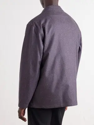 Caruso Wool And Cashmere-blend Blouson Jacket