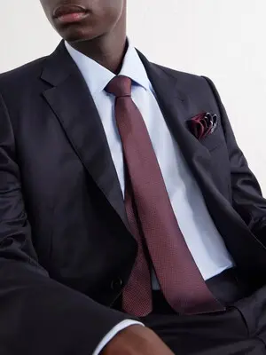 Zegna 8cm Silk-twill Tie