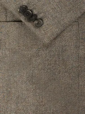 Caruso Aida Wool And Cashmere-blend Twill Blazer