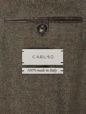 Caruso Aida Wool And Cashmere-blend Twill Blazer
