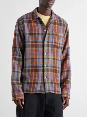 Polo Ralph Lauren Checked Cotton-waffle Shirt