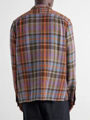 Polo Ralph Lauren Checked Cotton-waffle Shirt