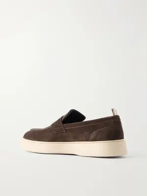 Officine Creative Frame 001 Suede Loafers