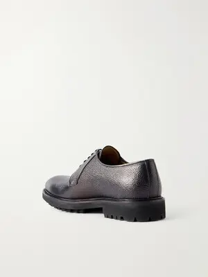Mr P. Full-grain Leather Derby Shoes