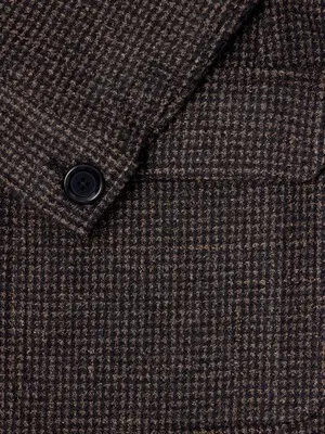 Oliver Peoples Solms Wool-blend Houndstooth Blazer