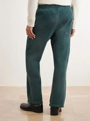 LES TIEN Straight-leg Cotton-jersey Sweatpants