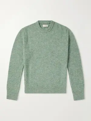 Oliver Peoples Blenheim Wool-blend Sweater - Green