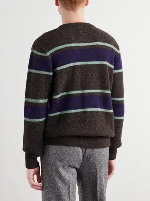Oliver Peoples Blenheim Striped Wool-blend Sweater