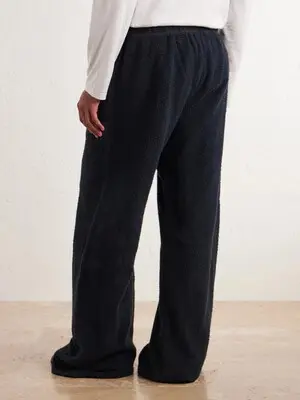 LES TIEN Straight-leg Cotton-fleece Sweatpants