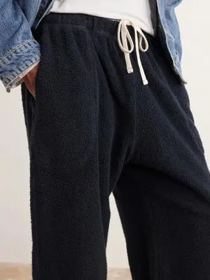 LES TIEN Straight-leg Cotton-fleece Sweatpants