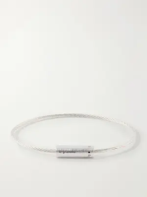 Le Gramme 7g Brushed Sterling Cable Bracelet