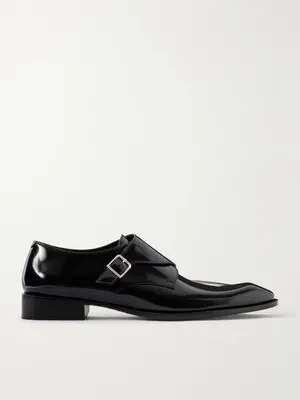 Saint Laurent Connor Leather Oxford Shoes
