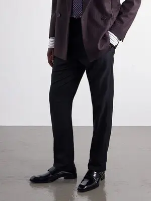 Saint Laurent Connor Leather Oxford Shoes