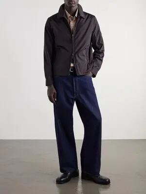Burberry Logo-appliquéd Shell Jacket