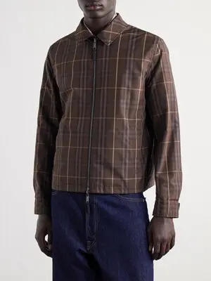 Burberry Logo-appliquéd Shell Jacket
