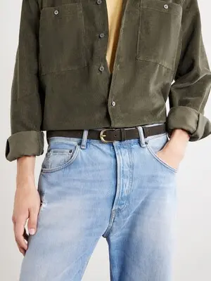 Mr P. 2.5cm Suede Belt