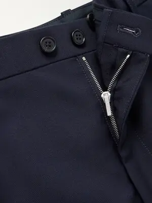 JIL SANDER Straight-leg Wool And Mohair-blend Trousers