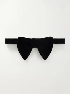TOM FORD Velvet Bow Tie - Black