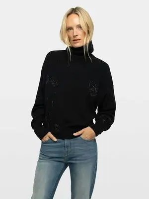 Zadig&Voltaire Souly Cashmere Sweater - Black