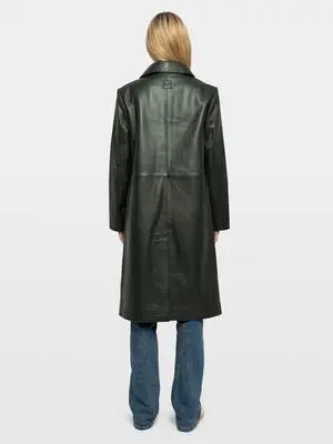 Zadig&Voltaire Mentlyr Leather Coat