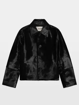 Zadig&Voltaire Lessa Leather Jacket - Black