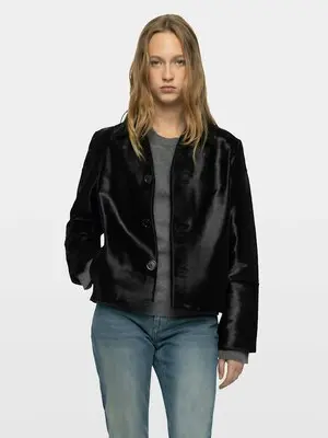 Zadig&Voltaire Leather Jacket - Black