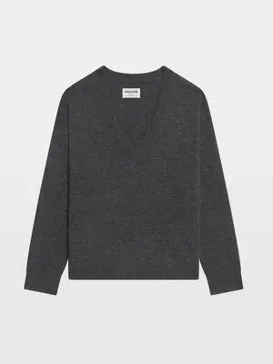 Zadig&Voltaire Mikyz Cashmere Sweater - Anthracite