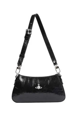VIVIENNE WESTWOOD Tasha Shoulder Phone Bag - Black