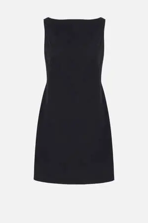 EMILIA WICKSTEAD Wichita Dress In Single Wool Crepe