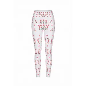 JESSIE ZHAO NEW YORK Day Garden High-waisted Leggings - White
