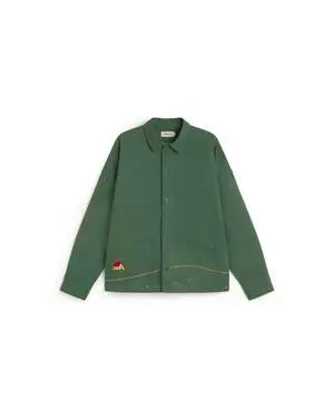 THINKING MU Hand-embroidered Jim Shirt