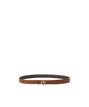 Ralph Lauren Reversible Skinny Belt - Brown