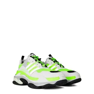 Balenciaga X Adidas Triple S Lace-up Sneakers