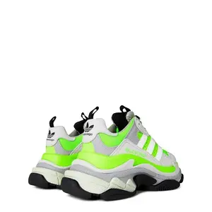 Balenciaga X Adidas Triple S Lace-up Sneakers