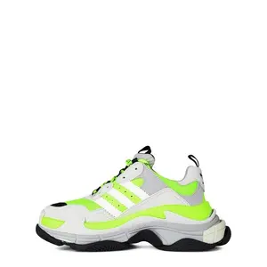 Balenciaga X Adidas Triple S Lace-up Sneakers
