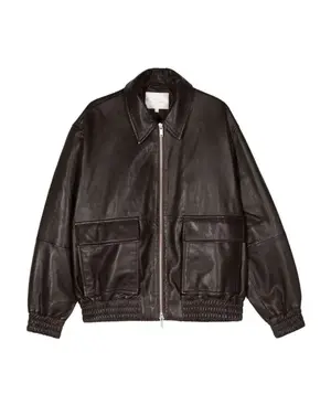 Studio Nicholson Piston Zip-up Jacket - Brown