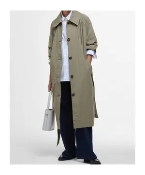 Barbour Garbo Showerproof Trench Coat