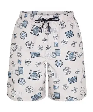 Fendi Postcard Woven Tracksuit Shorts