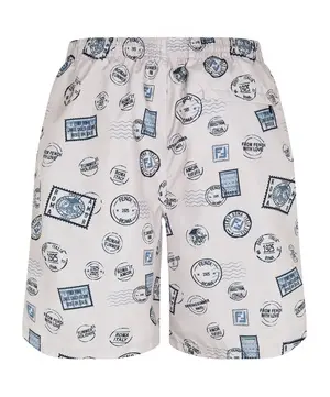 Fendi Postcard Woven Tracksuit Shorts