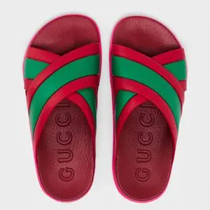 Gucci Solid Color Pool Shoes