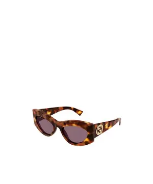Gucci Tortoiseshell Cat-eye Sunglasses
