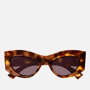 Gucci Tortoiseshell Cat-eye Sunglasses
