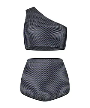 Bottega Veneta Bottega Veneta Stretchy Bikini Set Black