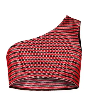 Bottega Veneta Stretchy Bikini Set - Red