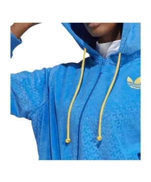 ADIDAS ORIGINALS Adicolour 70s Velour Zip Hoodie