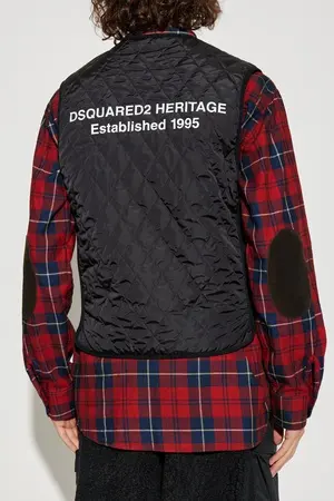 Dsquared2 Zip-up Quilted Vest