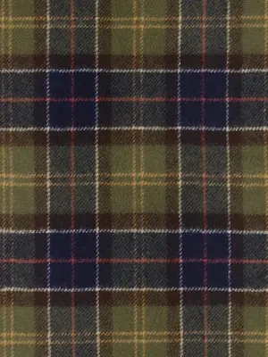 Barbour Tartan Fringed Scarf