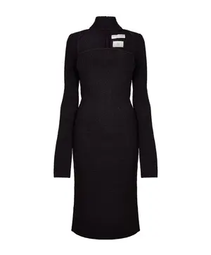 Bottega Veneta Minimalist Mini Dress